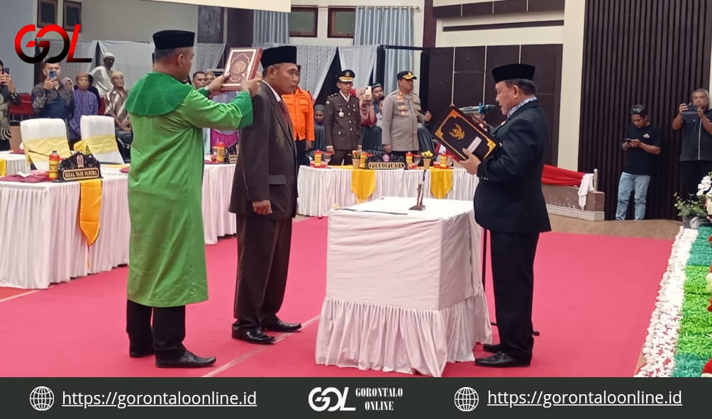 Dilantik PAW, Yusuf Lawani Resmi Gantikan Iwan Adam di DPRD Pohuwato - GOL